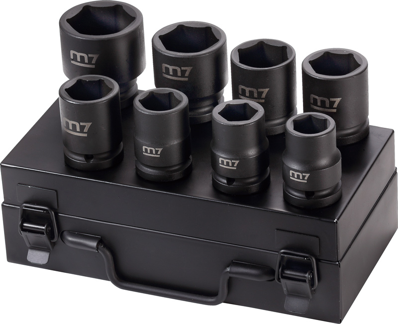 3/4" Dr. 8pc Impact Socket Set | Mighty-Seven